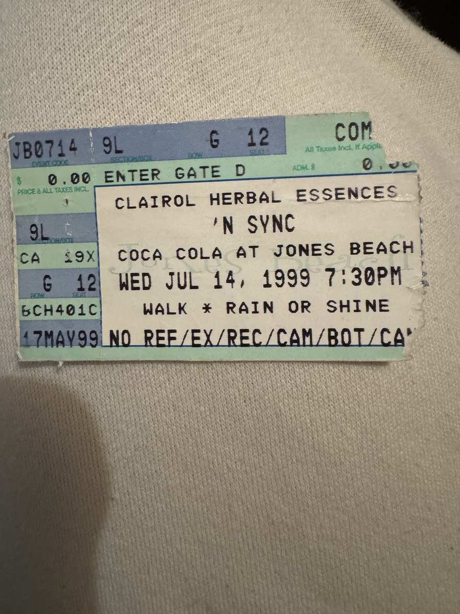 *NSYNC Concert & Tour History | Concert Archives