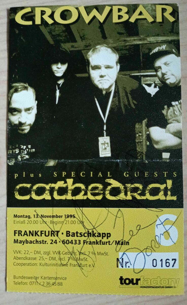 Crowbar Concert & Tour History (Updated for 2024 - 2025) | Concert Archives