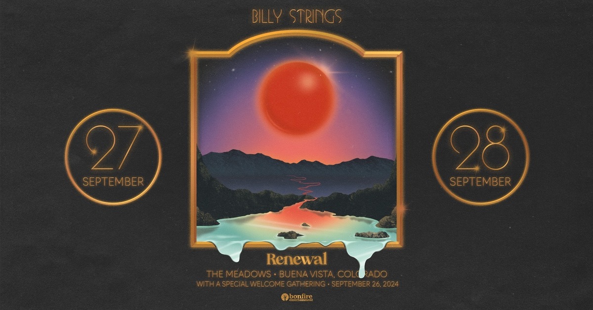 Sep 27, 2024: Billy Strings Renewal 2024 at The Meadows Buena Vista ...