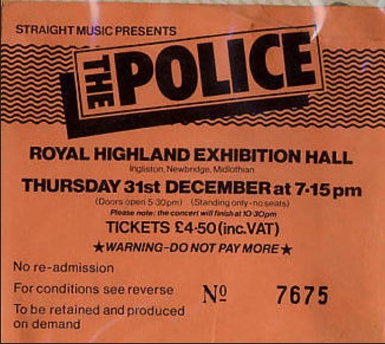 The Police Concert & Tour History | Concert Archives
