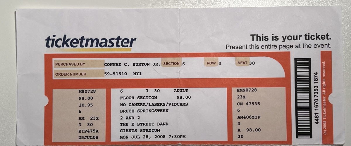 Concert History of Giants Stadium East Rutherford, New Jersey, United ...