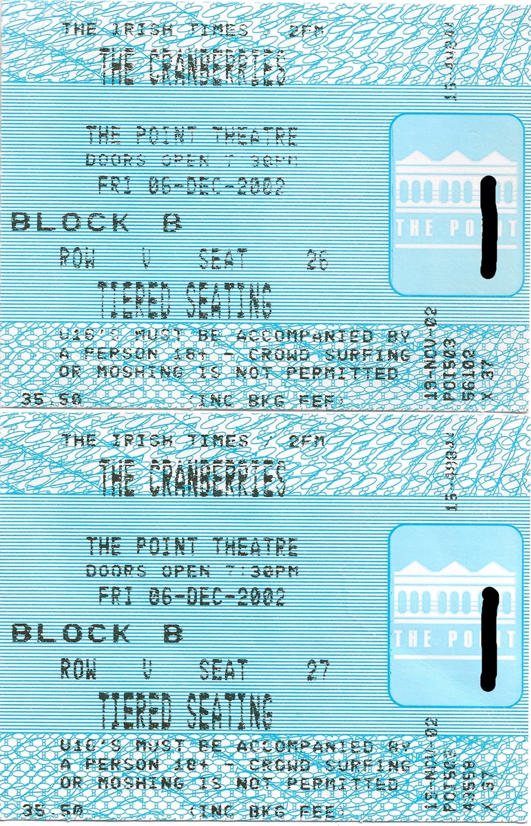 The Cranberries Concert & Tour History | Concert Archives