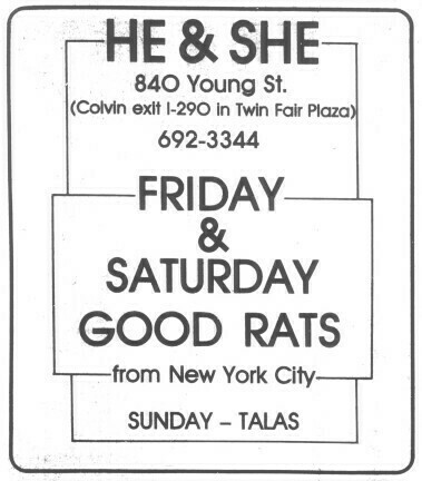 The Good Rats Concert & Tour History | Concert Archives