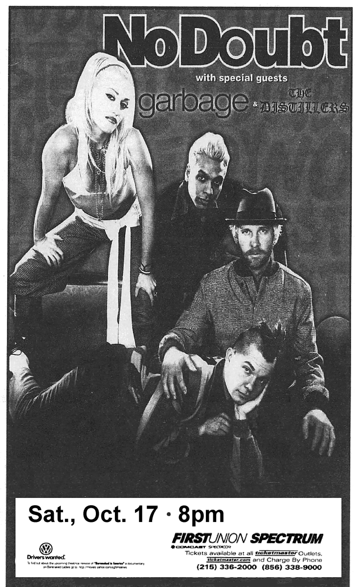 No Doubt Concert & Tour History (Updated for 2024) | Concert Archives