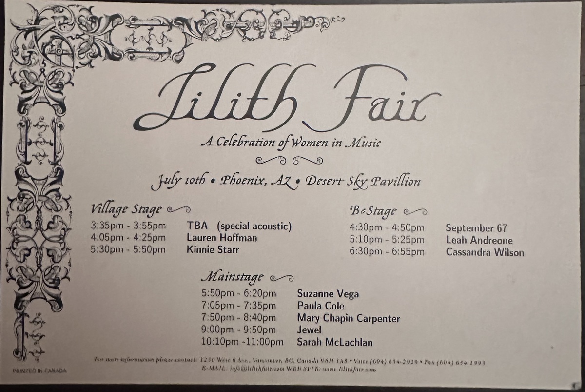 Jewel Concert & Tour History (Updated for 2025) | Concert Archives