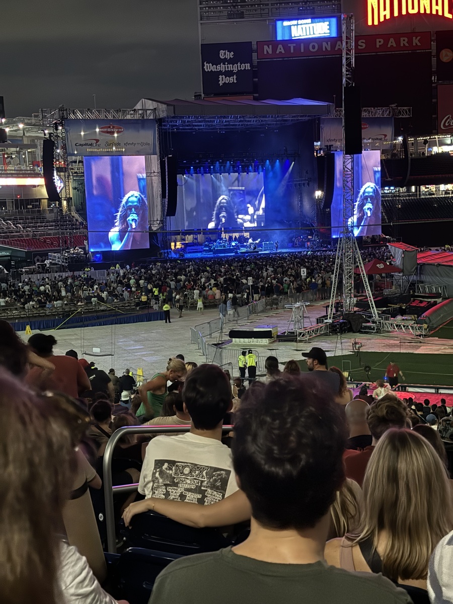 Concert History of Nationals Park Washington, District of Columbia ...