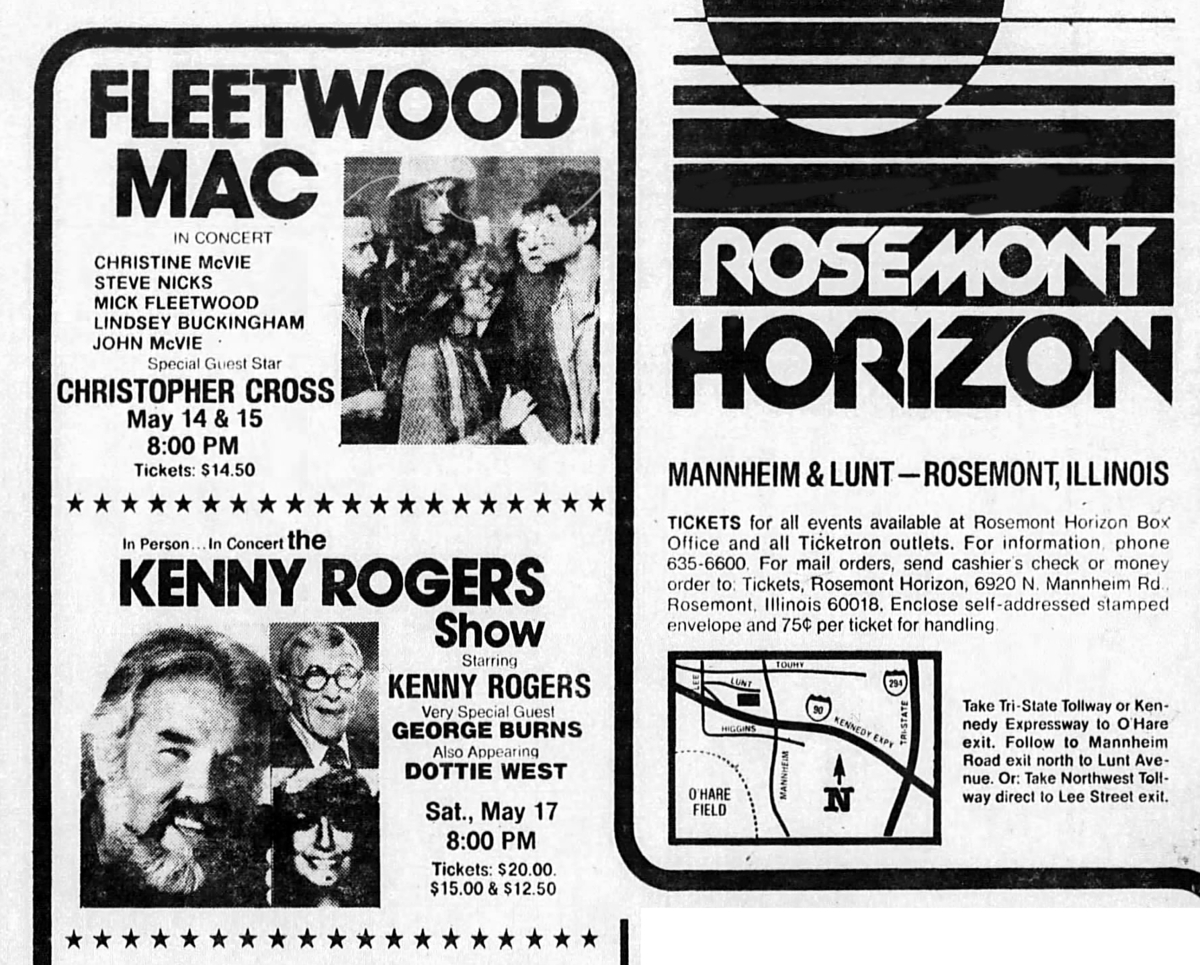 Concert History of Rosemont Horizon Rosemont, Illinois, United States ...