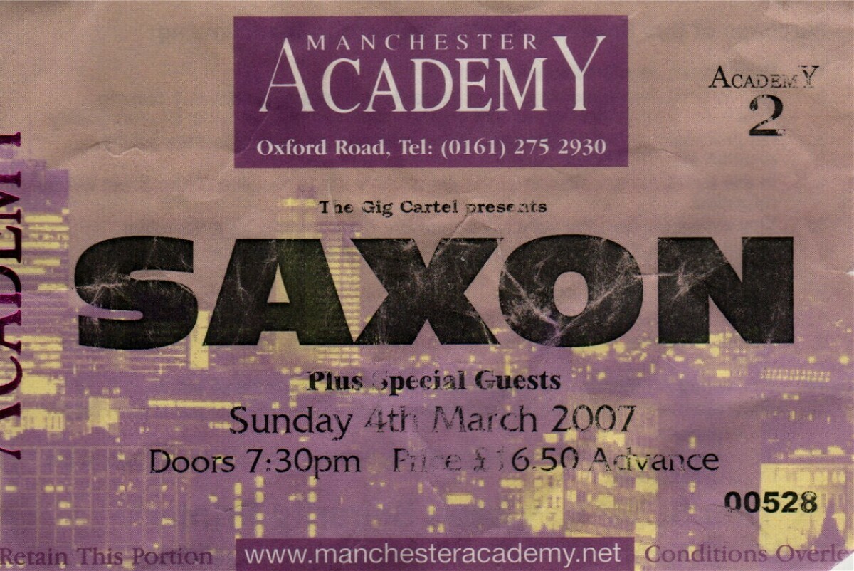 Saxon Concert & Tour History (Updated for 2024 - 2025) | Concert Archives