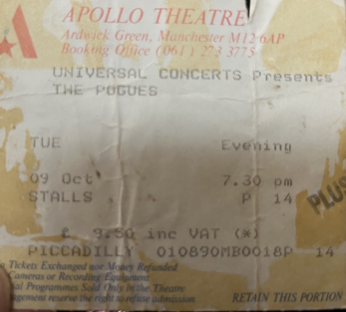 The Pogues Concert & Tour History (Updated for 2025) | Concert Archives