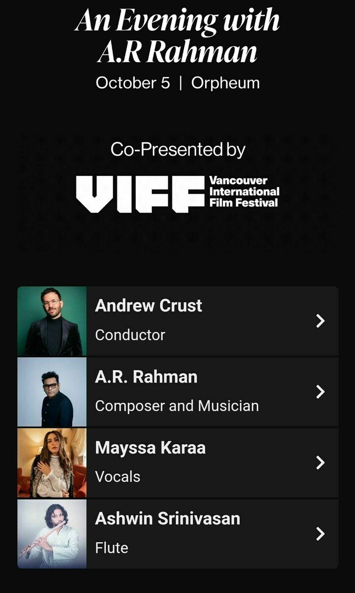 A.R. Rahman Concert & Tour History (Updated for 2025 - 2026) | Concert ...