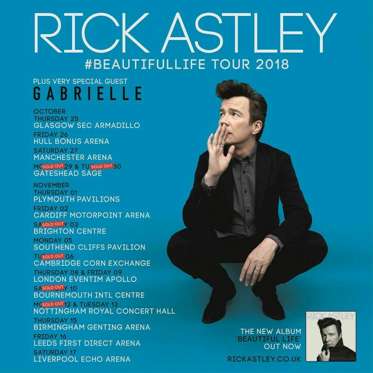 Gabrielle Concert & Tour History (Updated for 2025) | Concert Archives