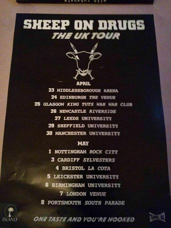 Sheep on Drugs Concert & Tour History | Concert Archives