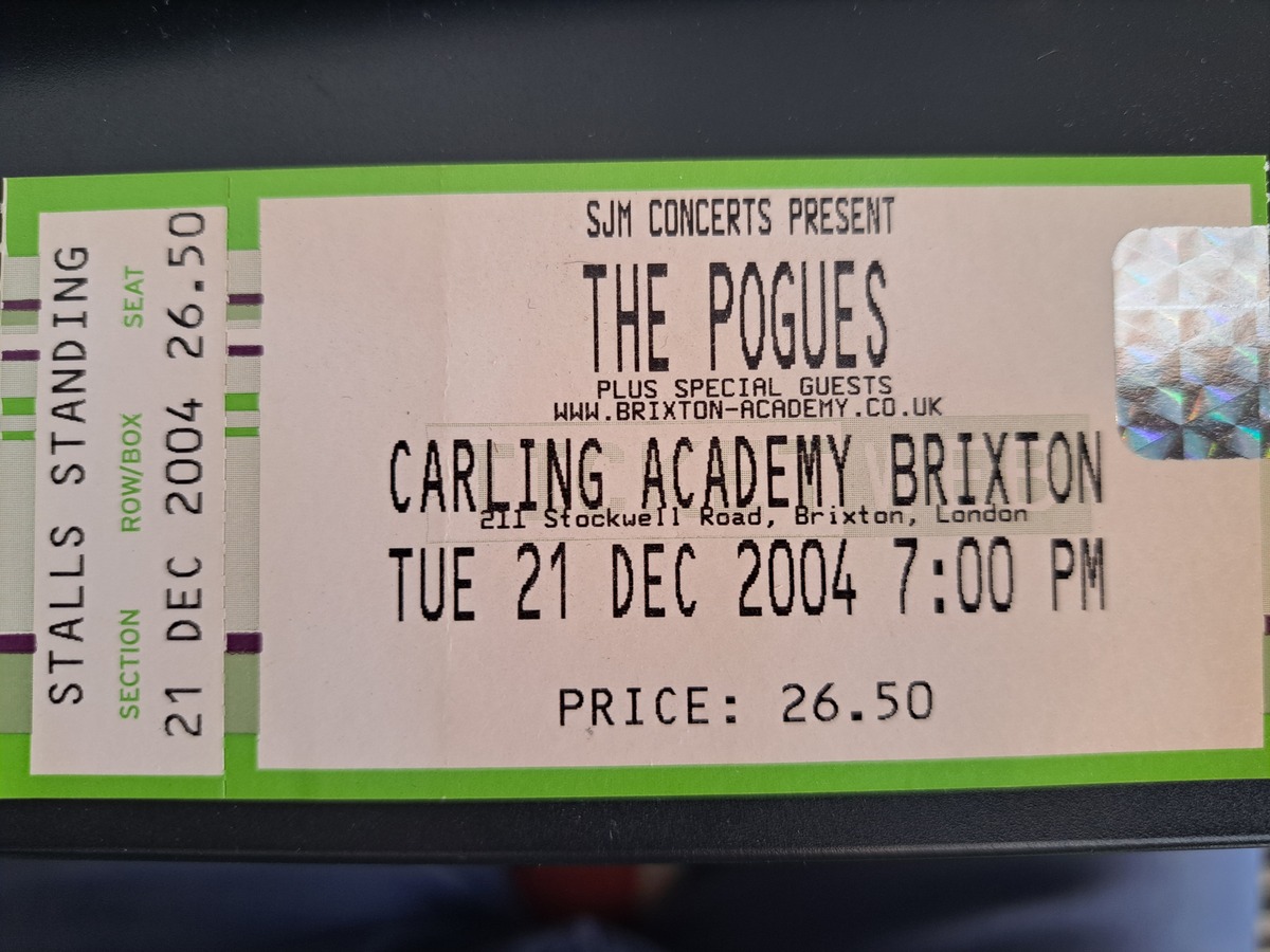 The Pogues Concert & Tour History (Updated for 2025) | Concert Archives