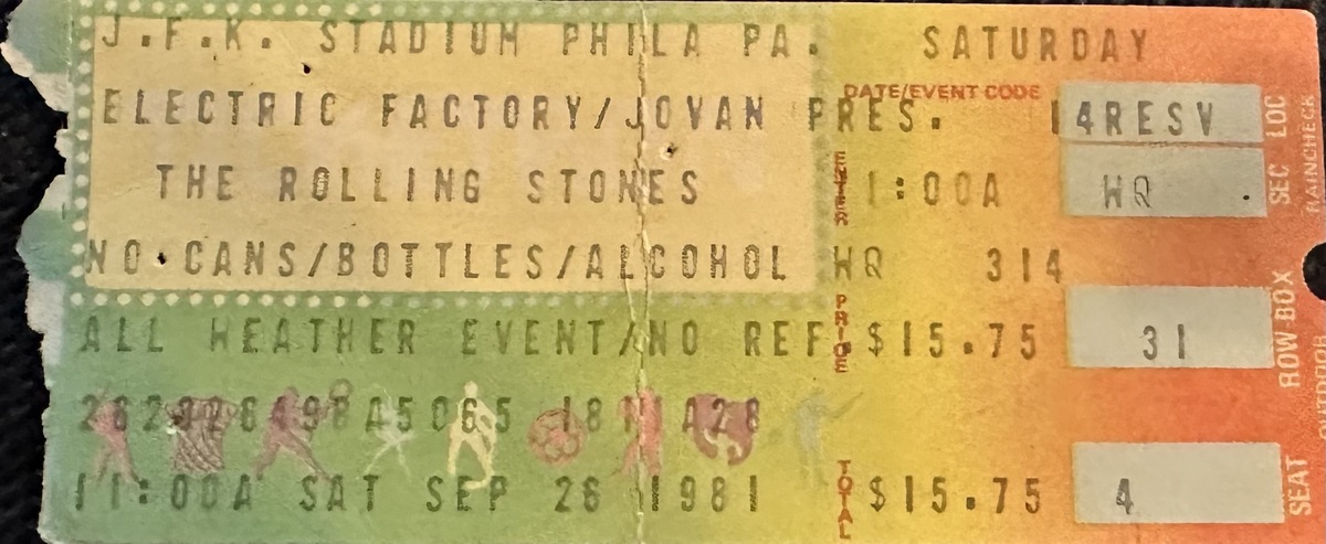 Concert History of John F. Kennedy Stadium Philadelphia, Pennsylvania ...