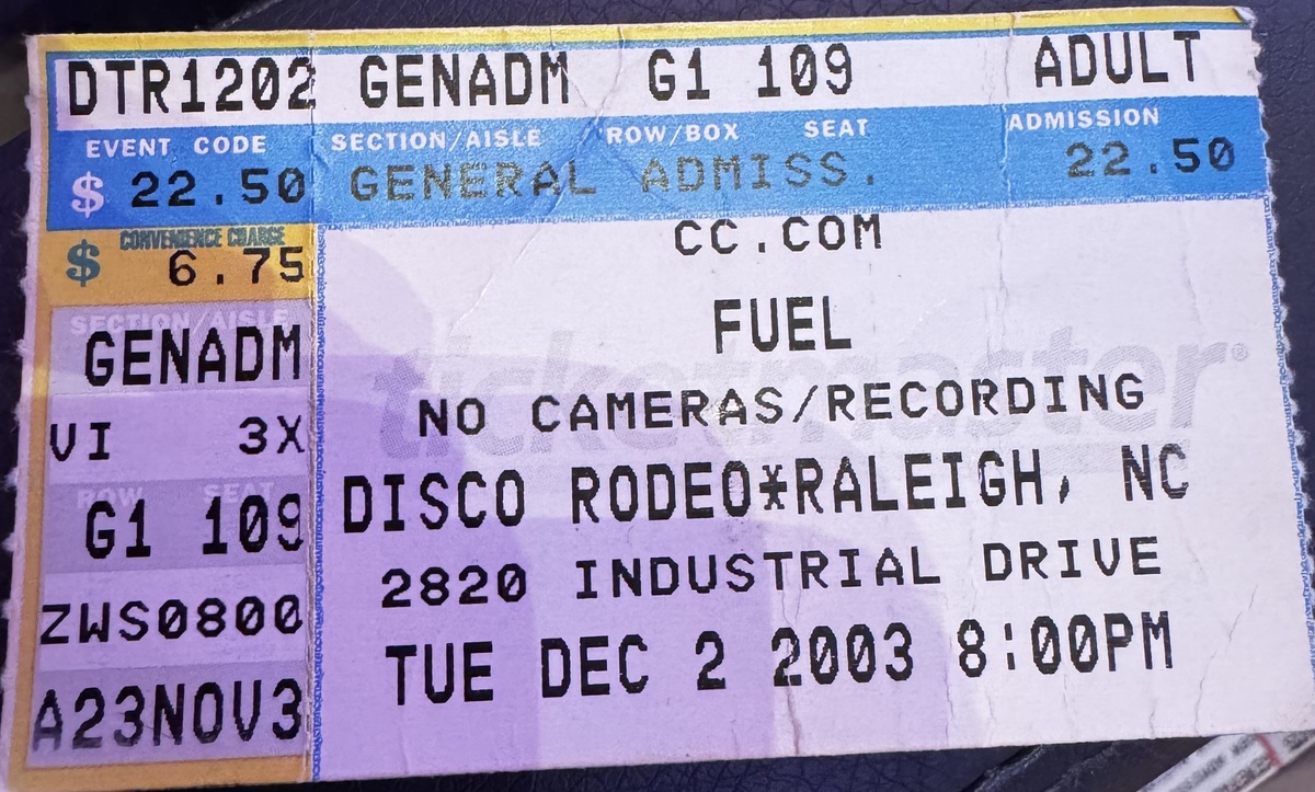 Fuel Concert & Tour History (Updated for 2024 - 2025) | Concert Archives