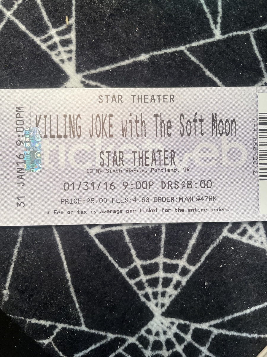 The Soft Moon Concert & Tour History | Concert Archives