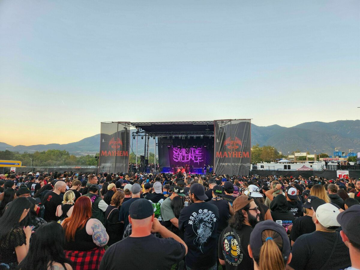 Oct 12, 2024: Mayhem Festival 2024 at Glen Helen Amphitheater San ...