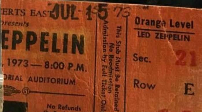 Led Zeppelin's 1973 Concert & Tour History | Concert Archives