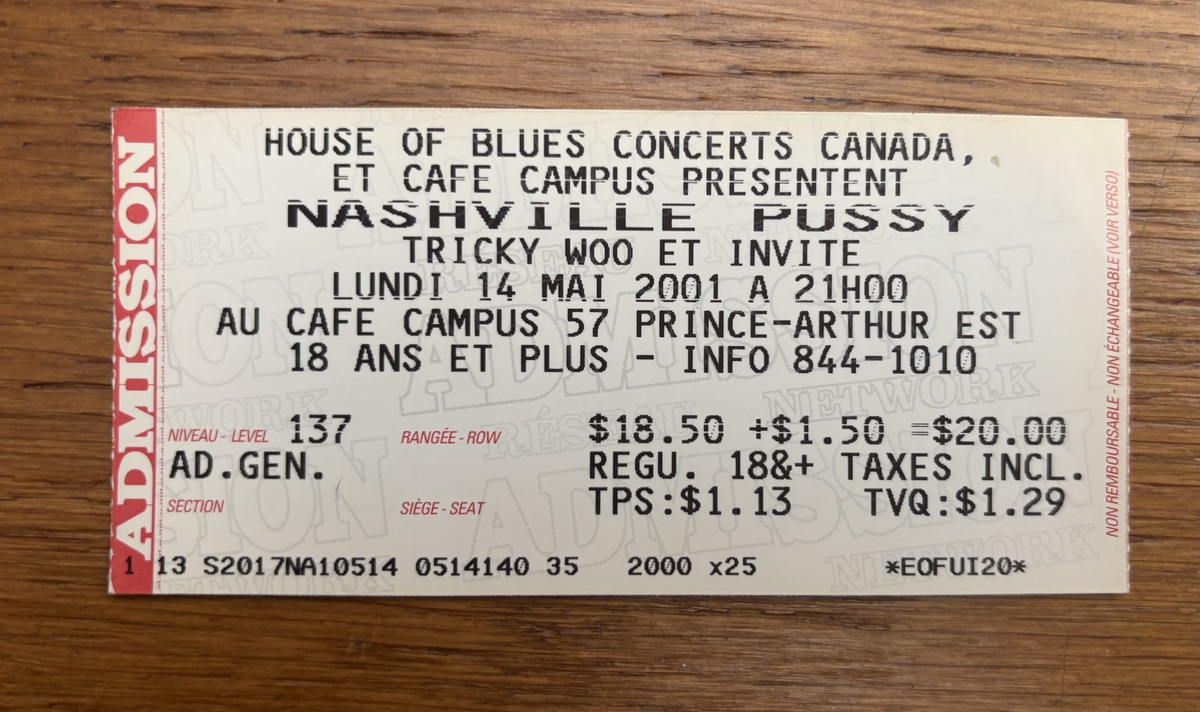 Tricky Woo Concert & Tour History | Concert Archives