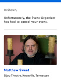 Matthew Sweet Concert & Tour History | Concert Archives
