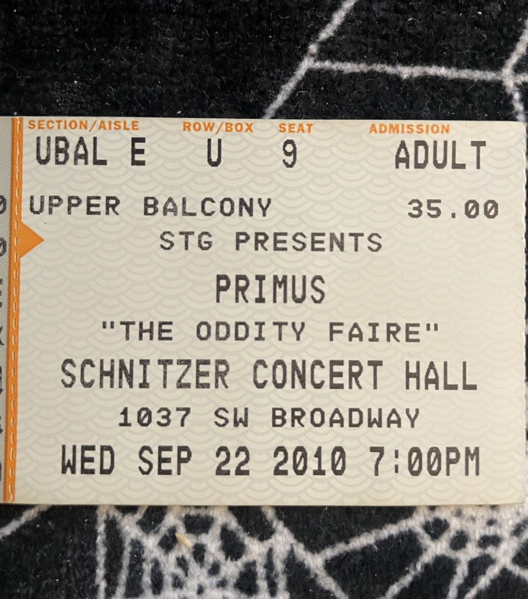 Primus Concert & Tour History (Updated for 2024 - 2025) | Concert Archives