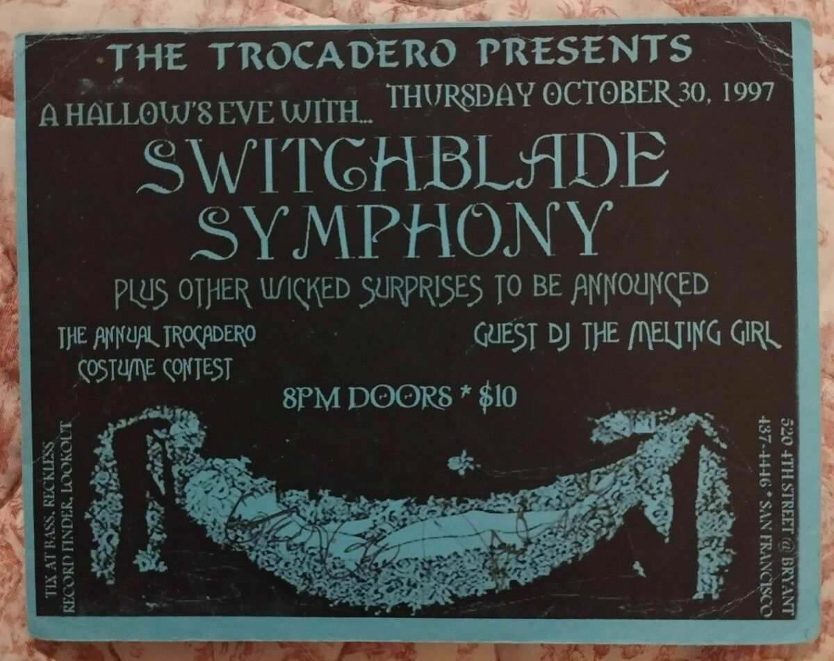Switchblade Symphony Concert & Tour History | Concert Archives