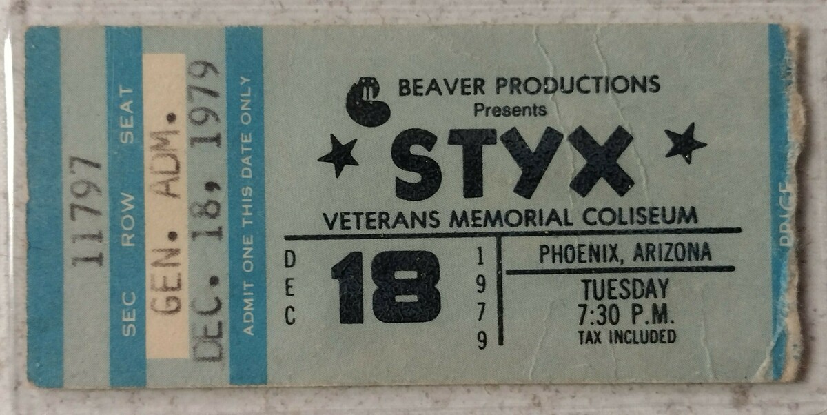 Styx's 1979 Concert & Tour History | Concert Archives