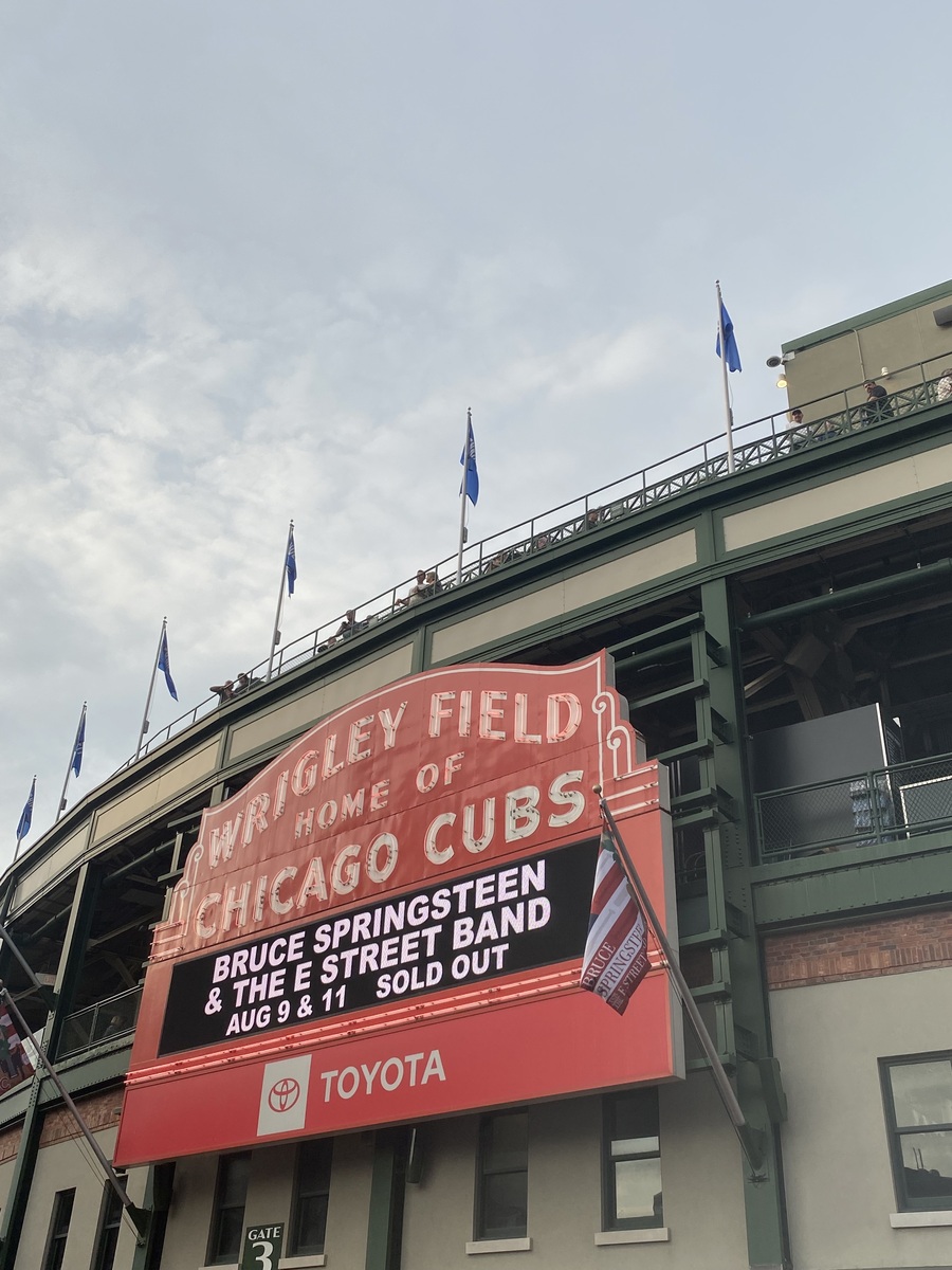 Aug 09, 2023: Bruce Springsteen & The E Street Band at Wrigley Field ...
