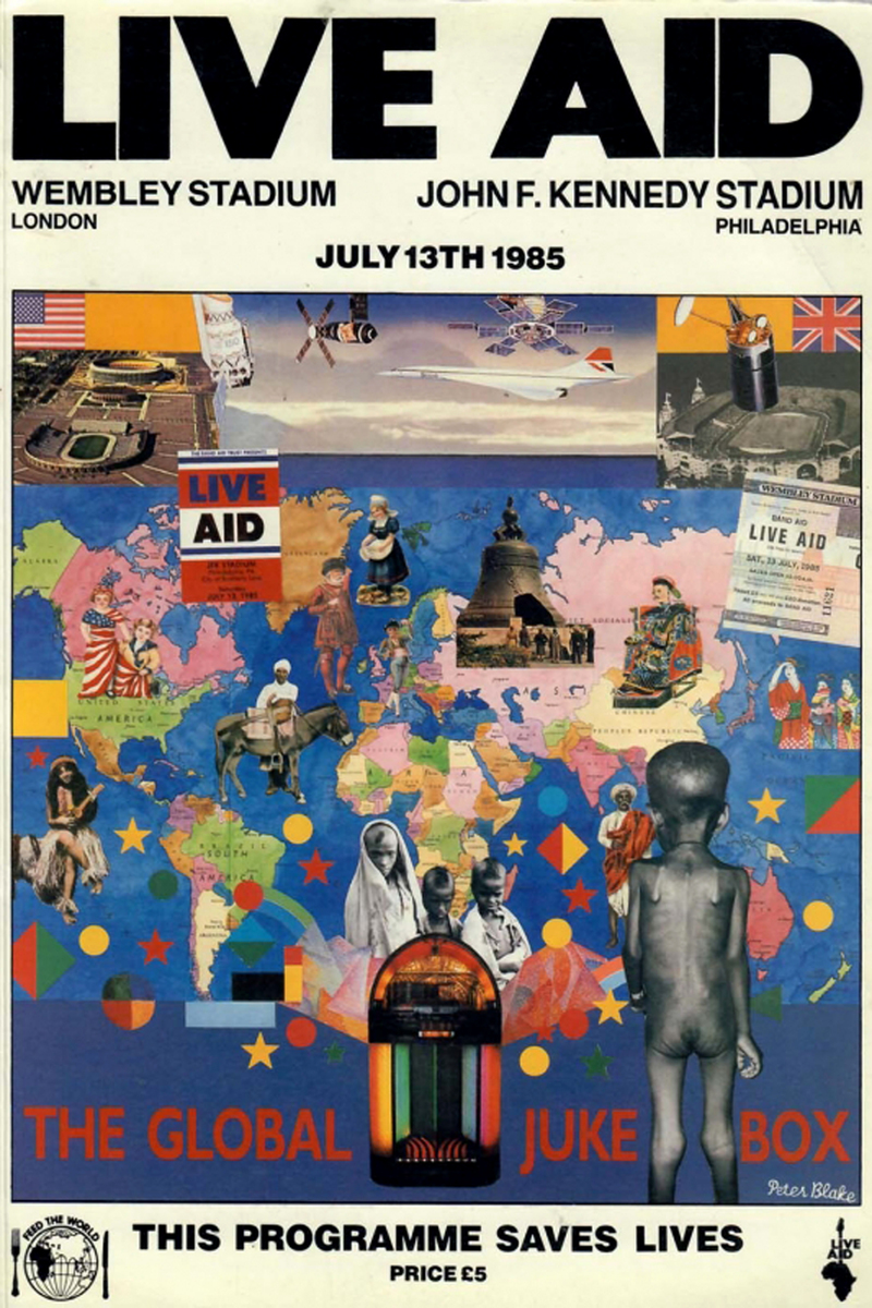 Jul 13, 1985: Live Aid at Wembley Stadium London, England, United ...