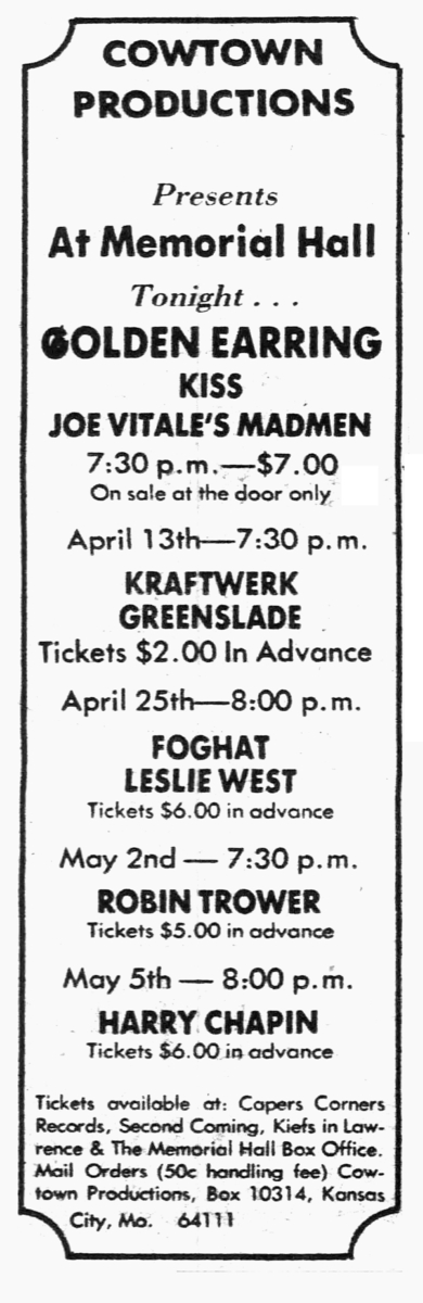 Concert History of Memorial Hall Kansas City, Kansas, United States ...