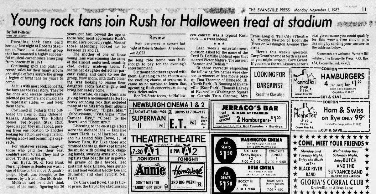 Concert History of Roberts Municipal Stadium Evansville, Indiana ...