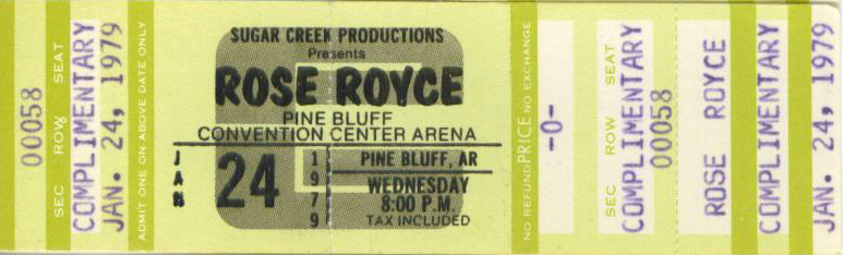 Rose Royce Concert & Tour History (Updated for 2026) | Concert Archives