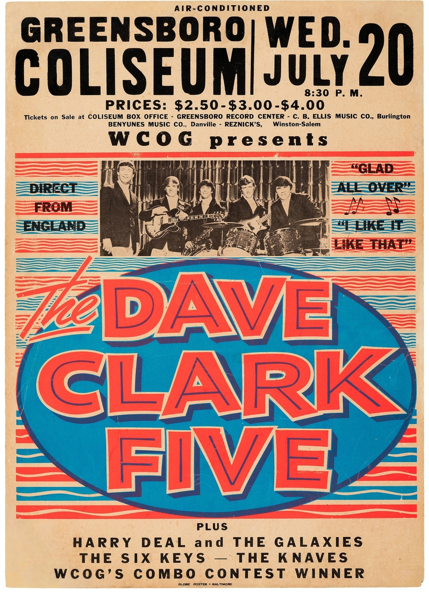 Dave Clark Five Concert & Tour History | Concert Archives