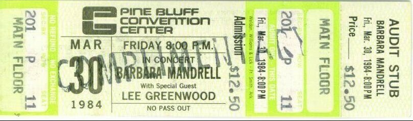 barbara mandrell Concert & Tour History | Concert Archives