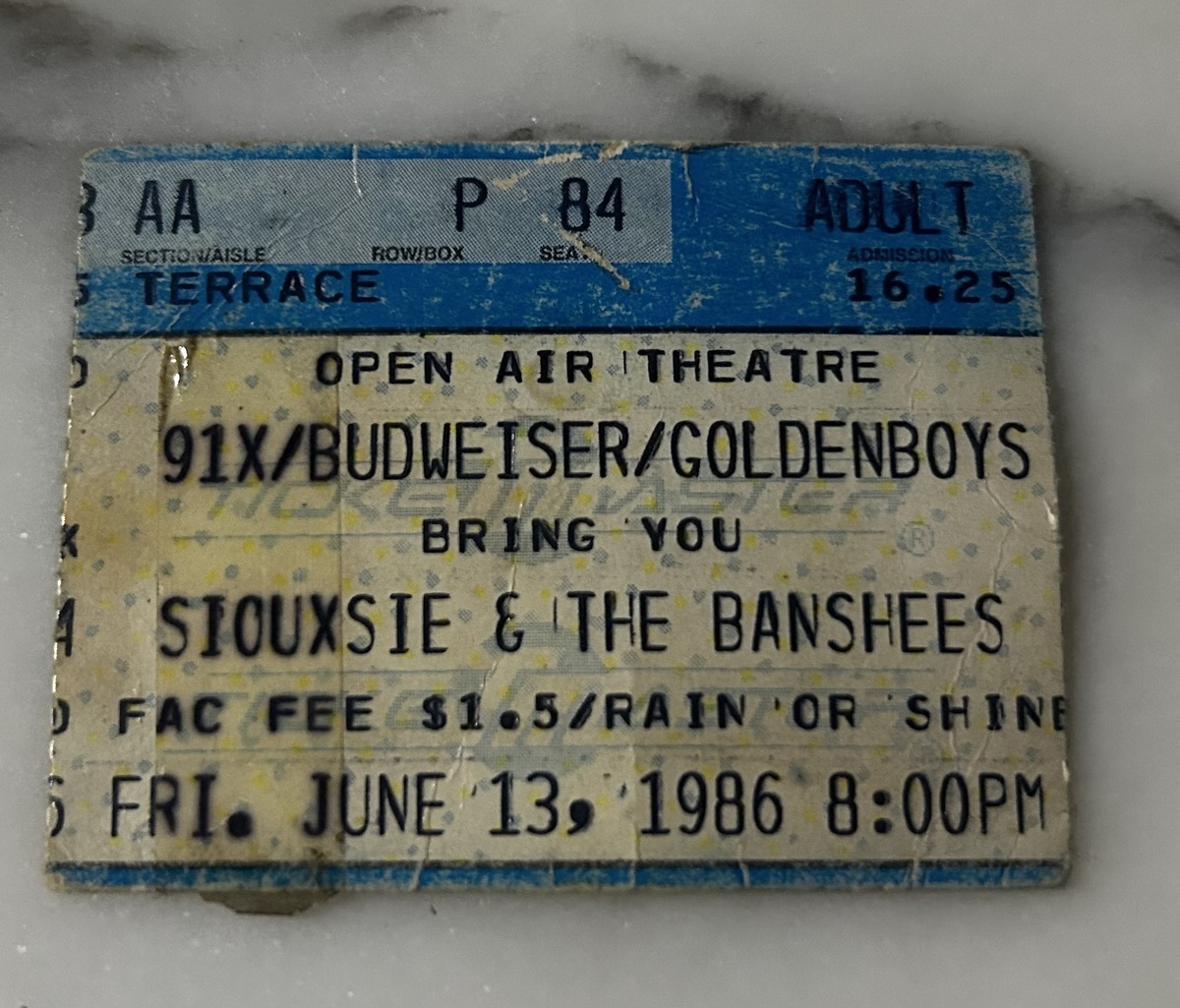 Concert History of Open Air Amphitheater, SDSU San Diego, California ...