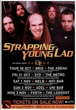 Nov 03, 2003: Strapping Young Lad / Heavy Weight Champ at The Lookout ...