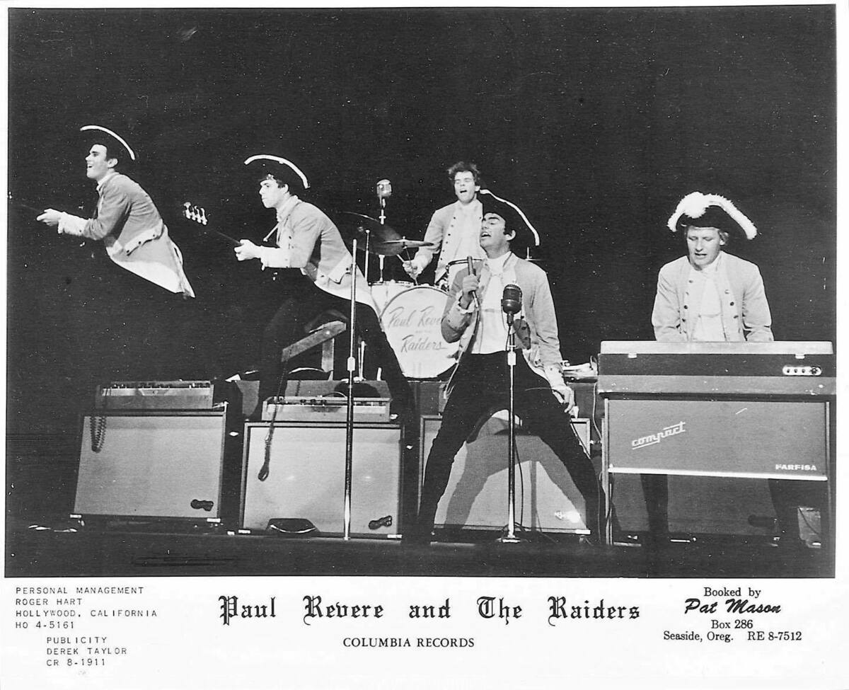Paul Revere & The Raiders Concert & Tour History | Concert Archives