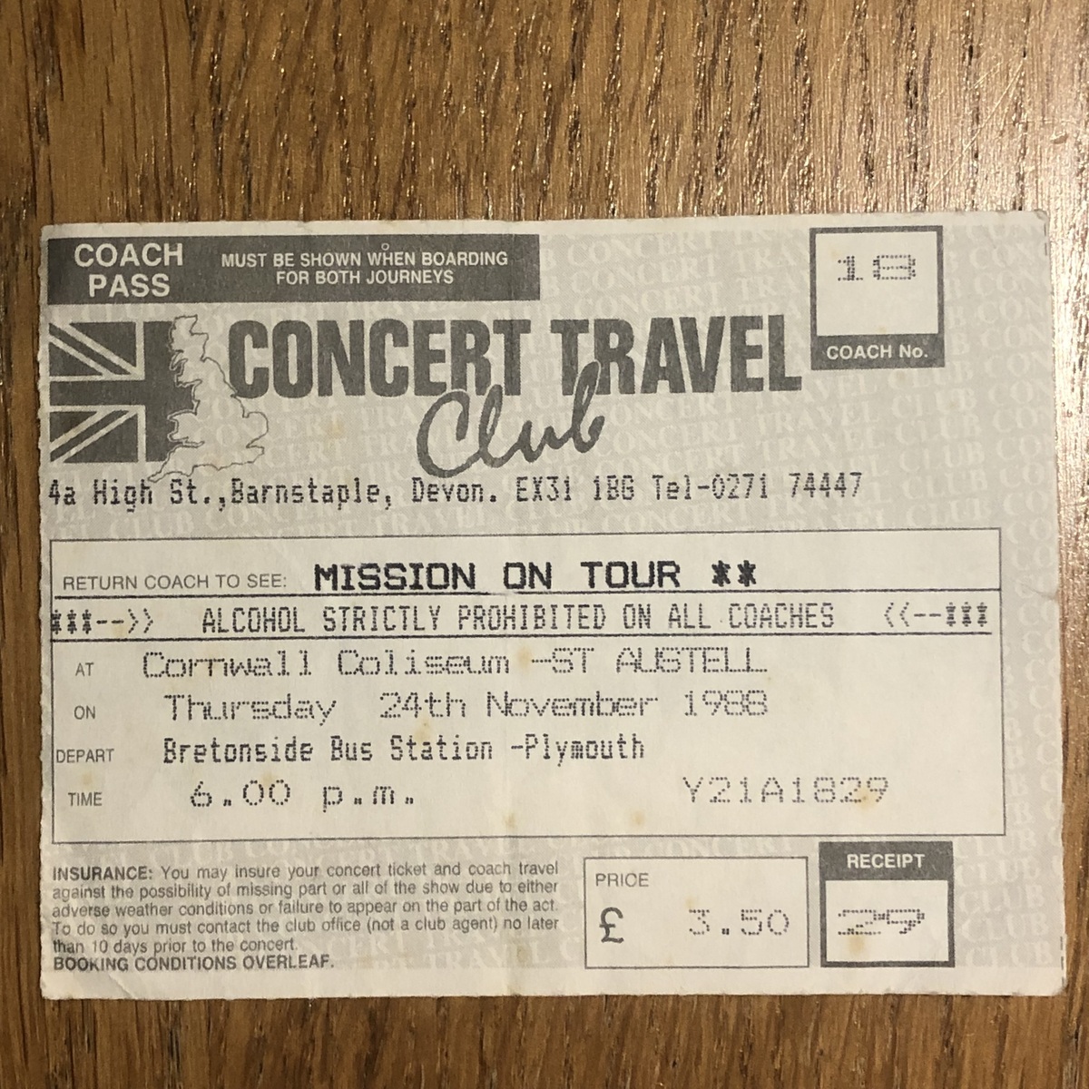 Concert History of Cornwall Coliseum St Austell, England, United ...