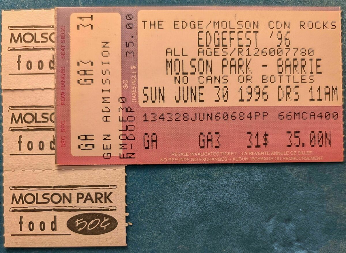 Concert History of Molson Park Barrie, Ontario, Canada | Concert Archives