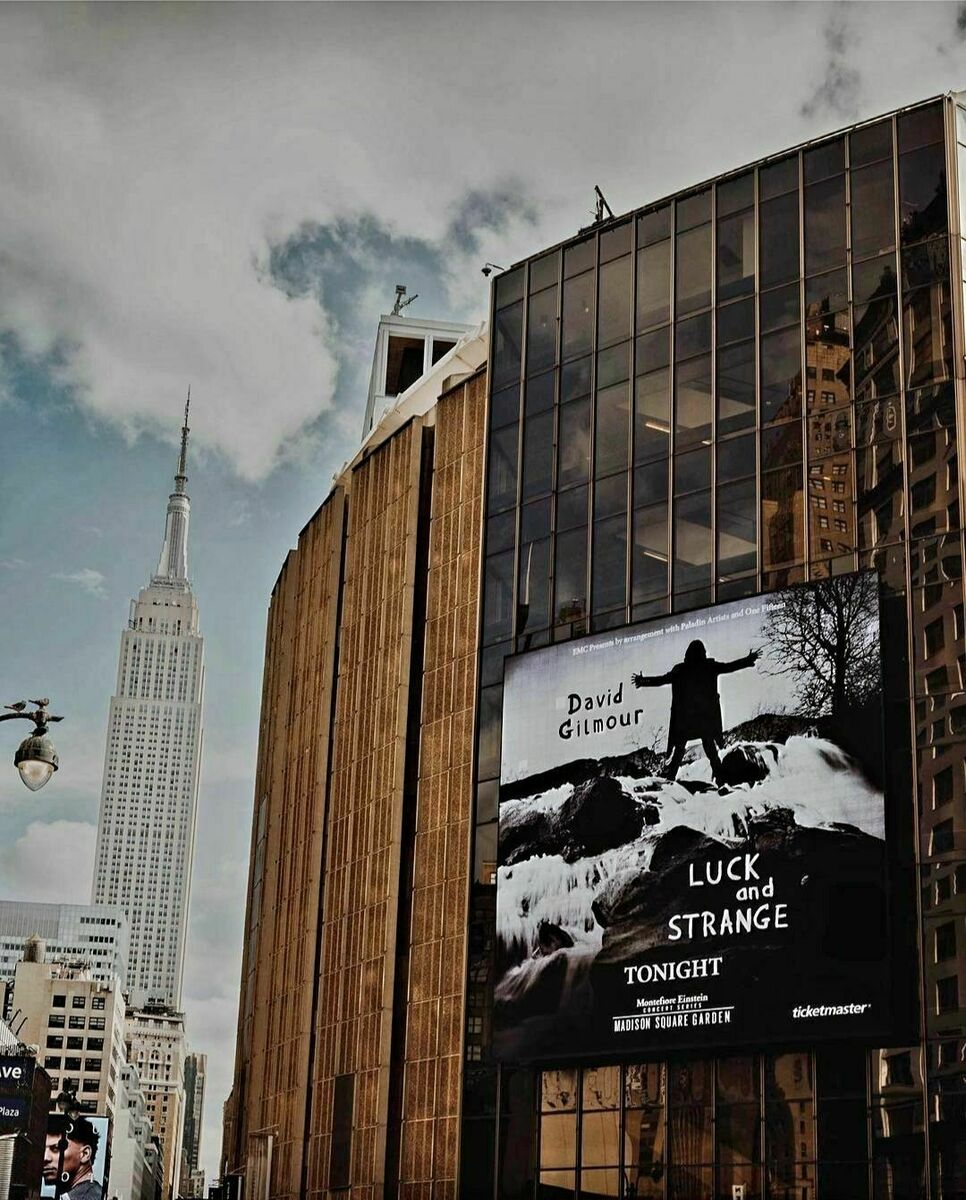 Nov 09, 2024: David Gilmour at Madison Square Garden New York, New York ...