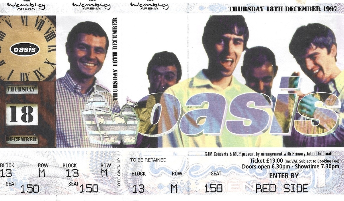 Oasis Concert & Tour History (Updated for 2024 - 2025) | Concert Archives