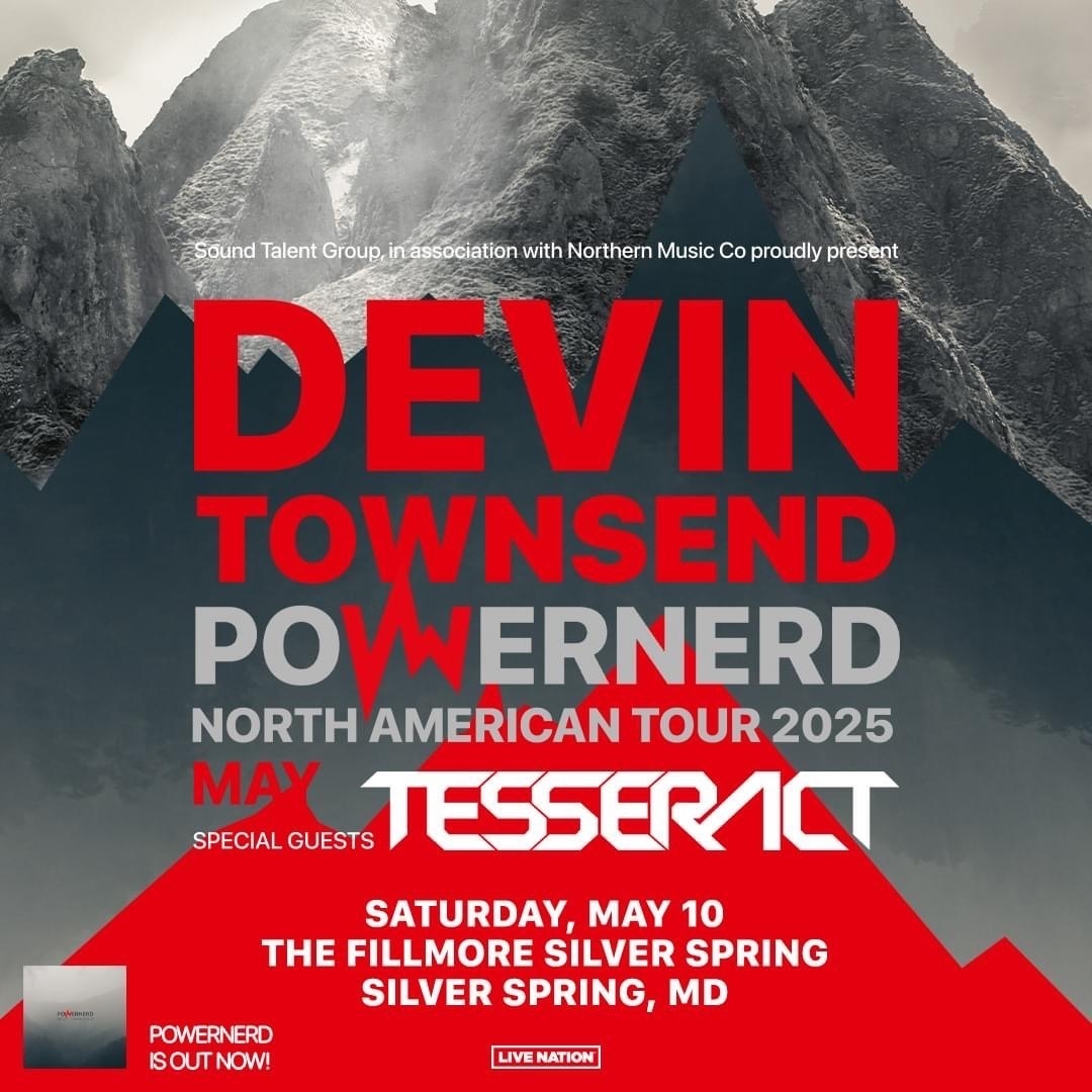 May 10, 2025: Devin Townsend / TesseracT at The Fillmore Silver Spring ...