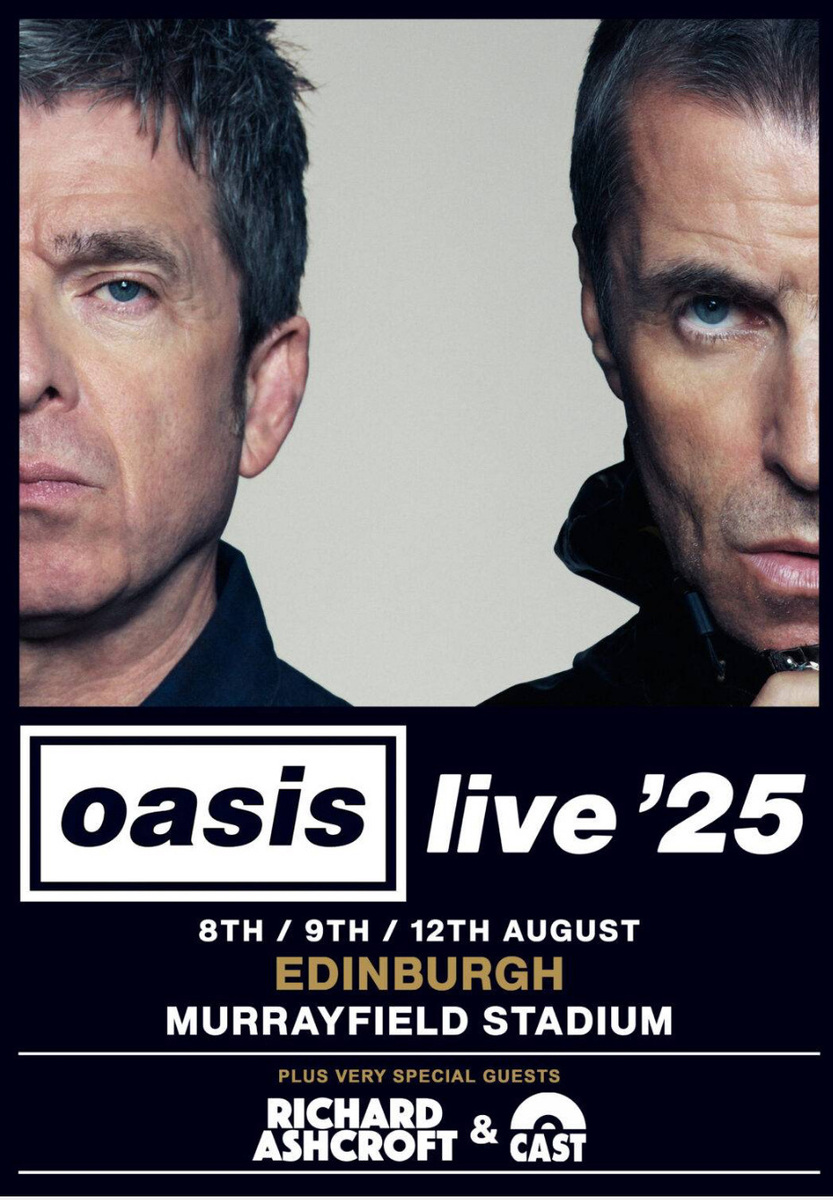 Oasis Concert & Tour History (Updated for 2025) | Concert Archives