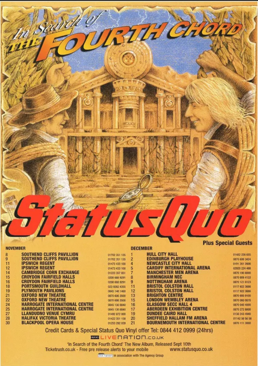 Status Quo Concert & Tour History | Concert Archives