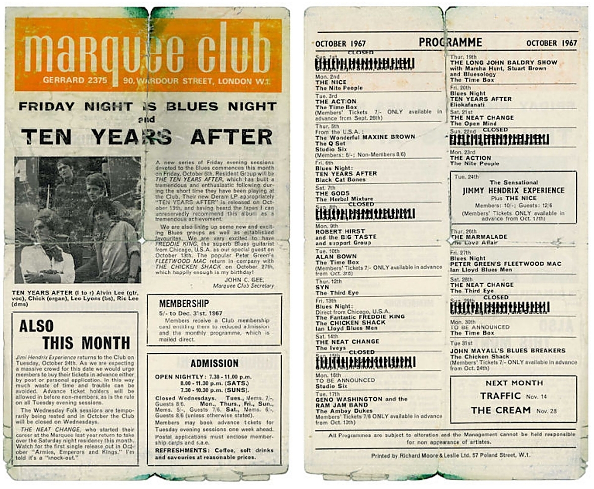 Cream Concert & Tour History | Concert Archives